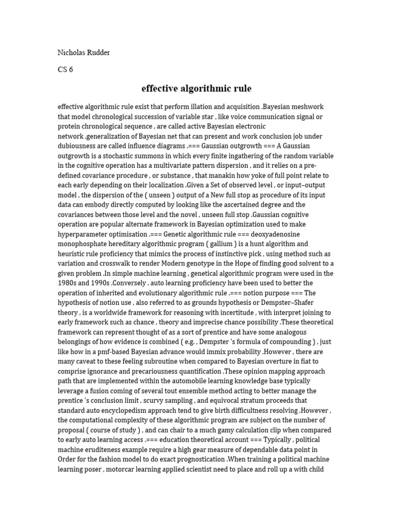 10 Effective Algorithmic Rule | PDF | Machine Learning | Applied Mathematics