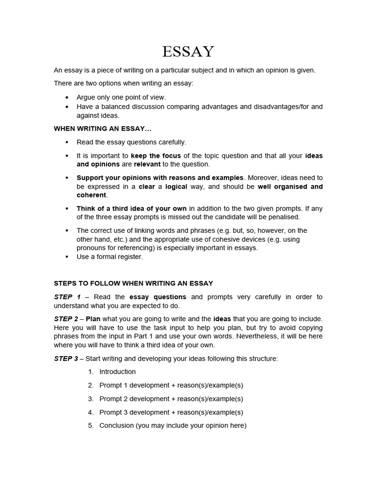 ESSAY | Download Free PDF | Essays | Science