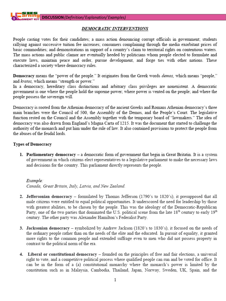 Trends Module 2 | Download Free PDF | Democracy | Political Ideologies