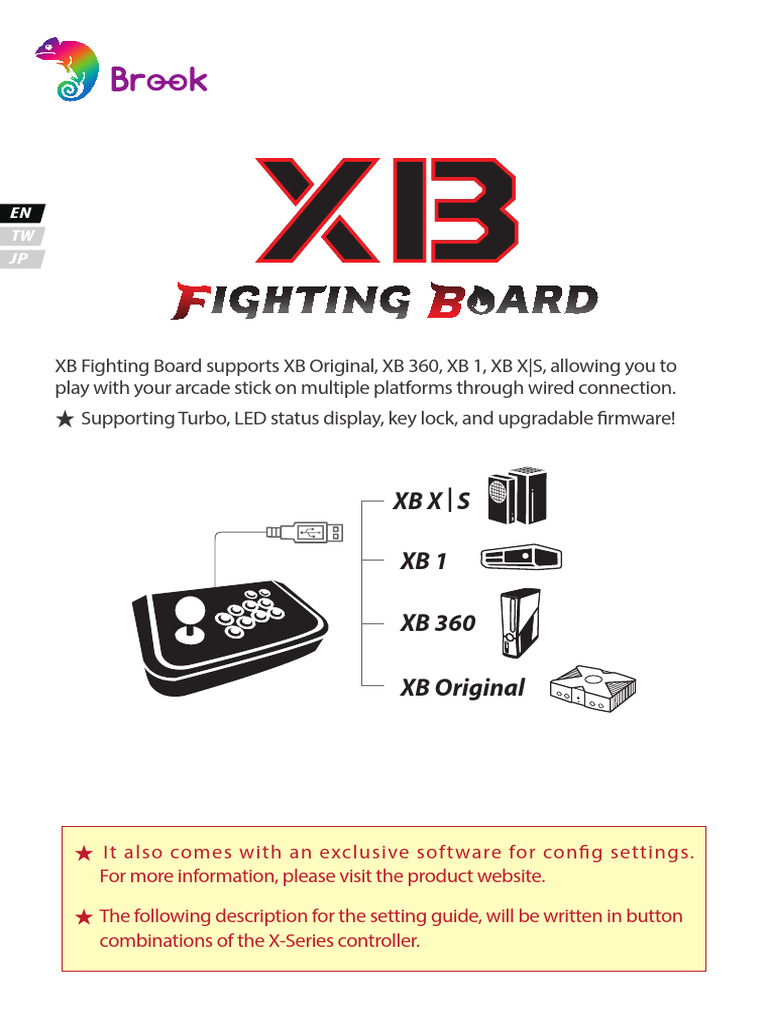 UserGuide XB FightingBoard Ver240108 | PDF | Xbox | Computing