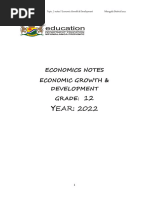 Accounting Grade 12 NOTES Budgets | PDF | Depreciation | Budget