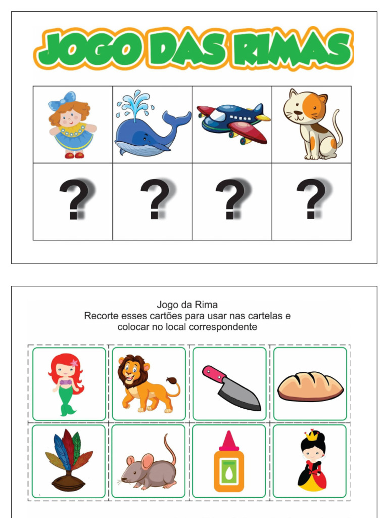 Jogo Das Rimas | PDF