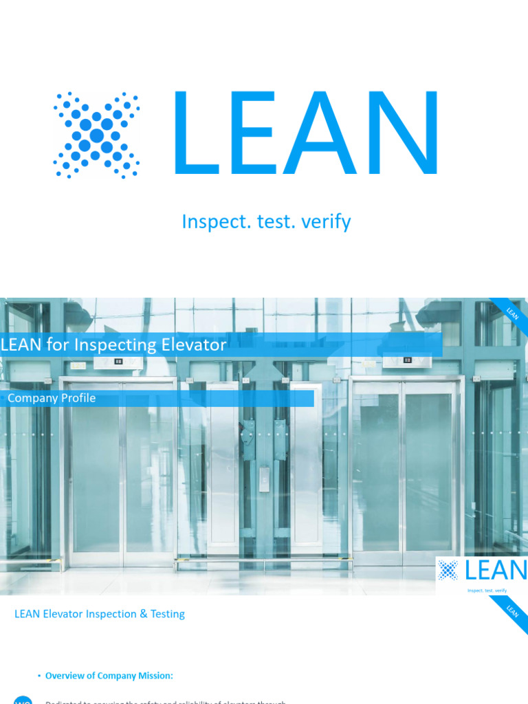 LEAN Profile | PDF | Safety | Reliability Engineering