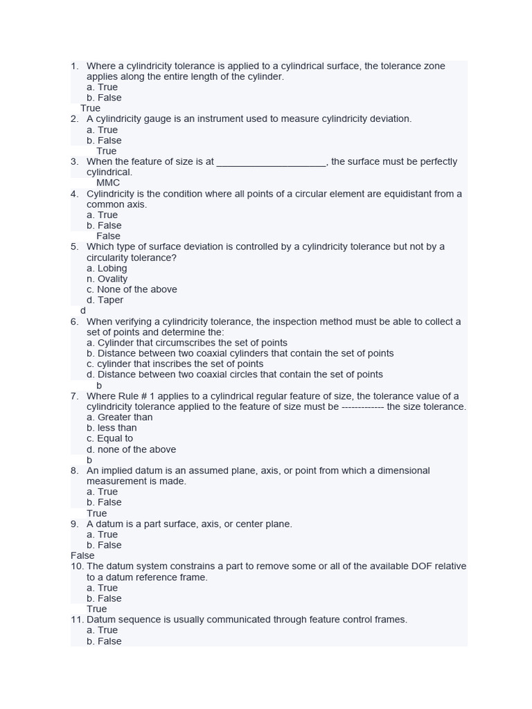 GDT | PDF | Engineering Tolerance | Geometry
