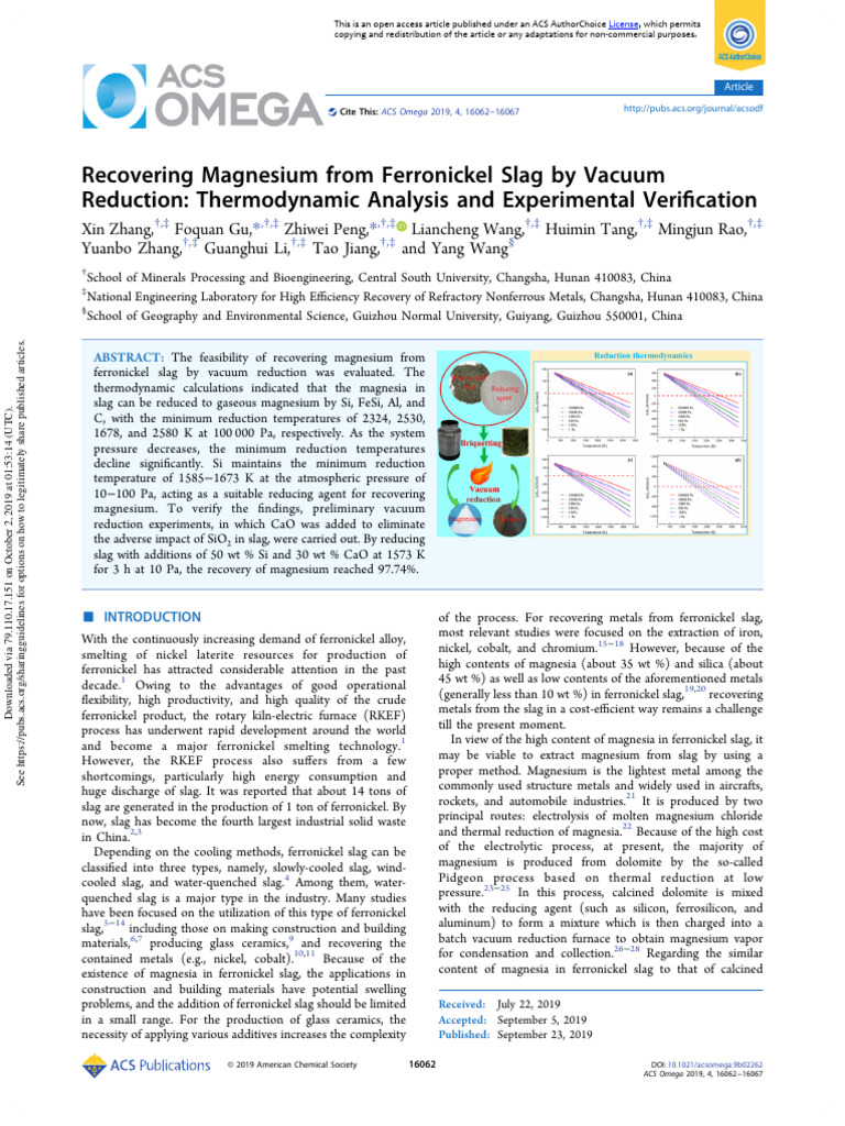 Ferronickel MG | PDF | Materials | Chemistry