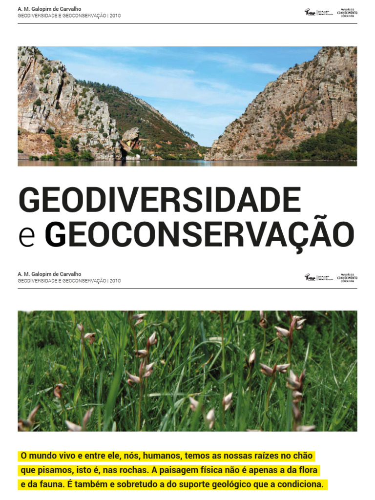 1975 Geodiversidade e Geoconservacao | PDF | Natureza | Dinossauros