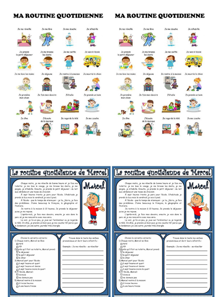 Ma Routine | PDF