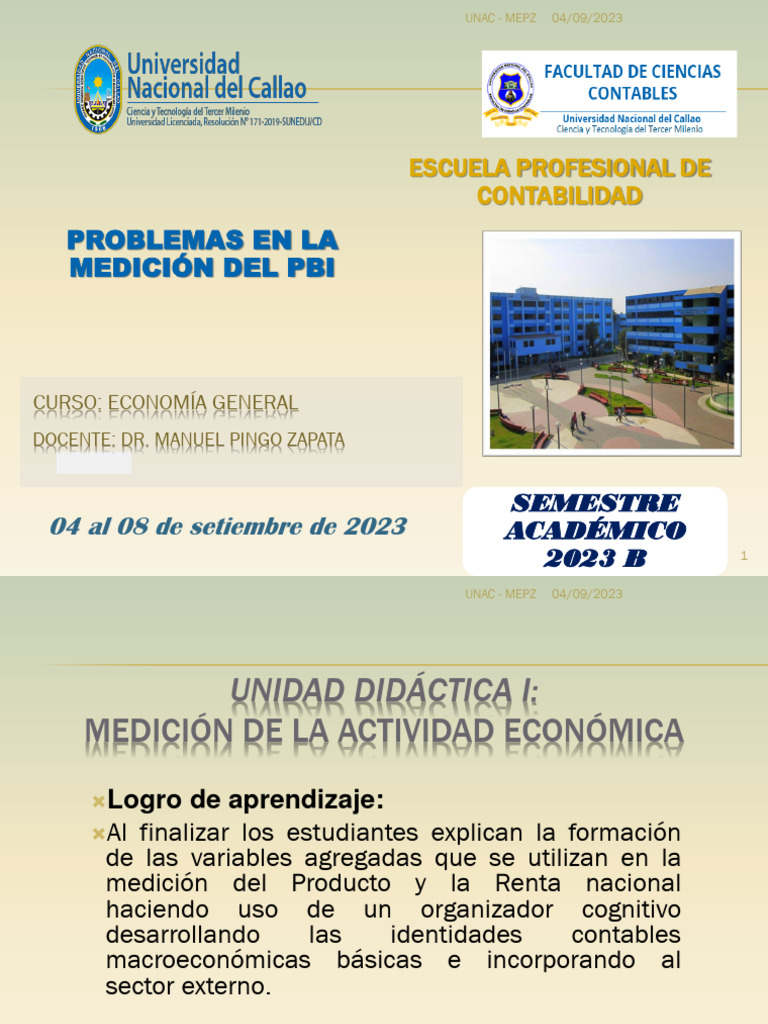 3.1. Problemas en la medición del PBI | PDF | Producto Interno Bruto | De capital fijo