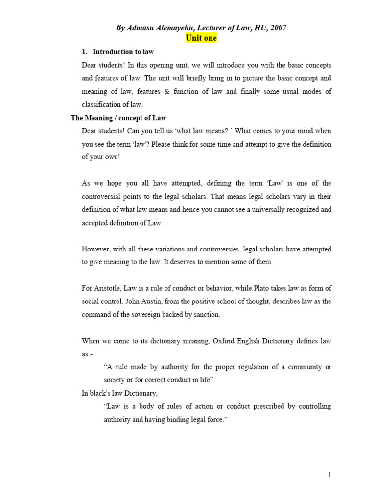 Business Law Module 1 Admasua Old Pdf Offer And Acceptance Crimes