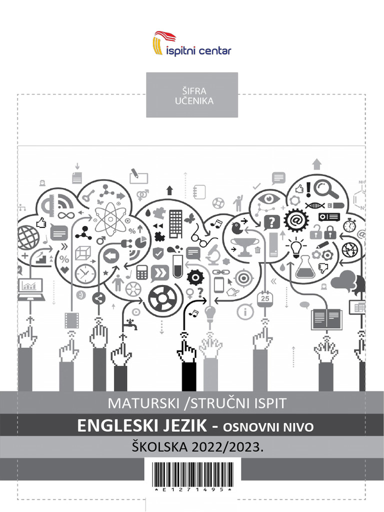 Engleski jezik: Maturaski ispit 2023 | PDF