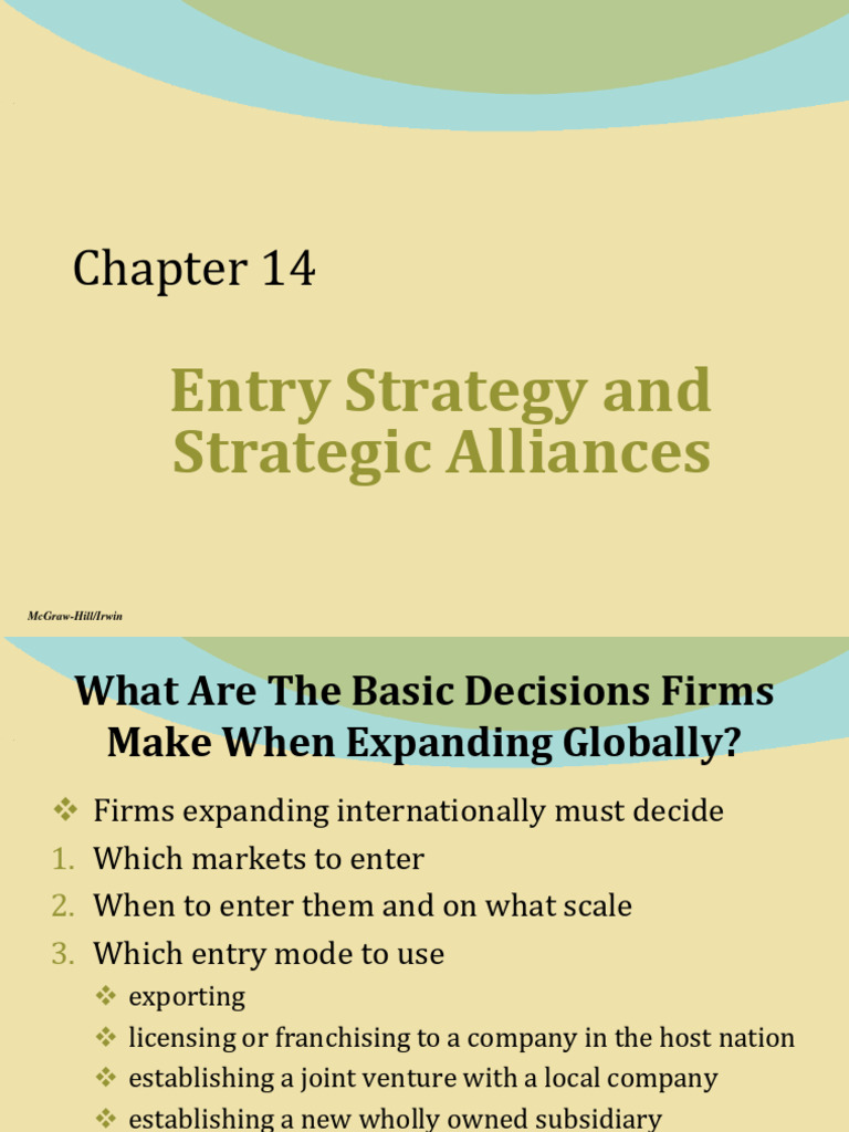 Chap014 Revised | PDF | Franchising | Mergers And Acquisitions