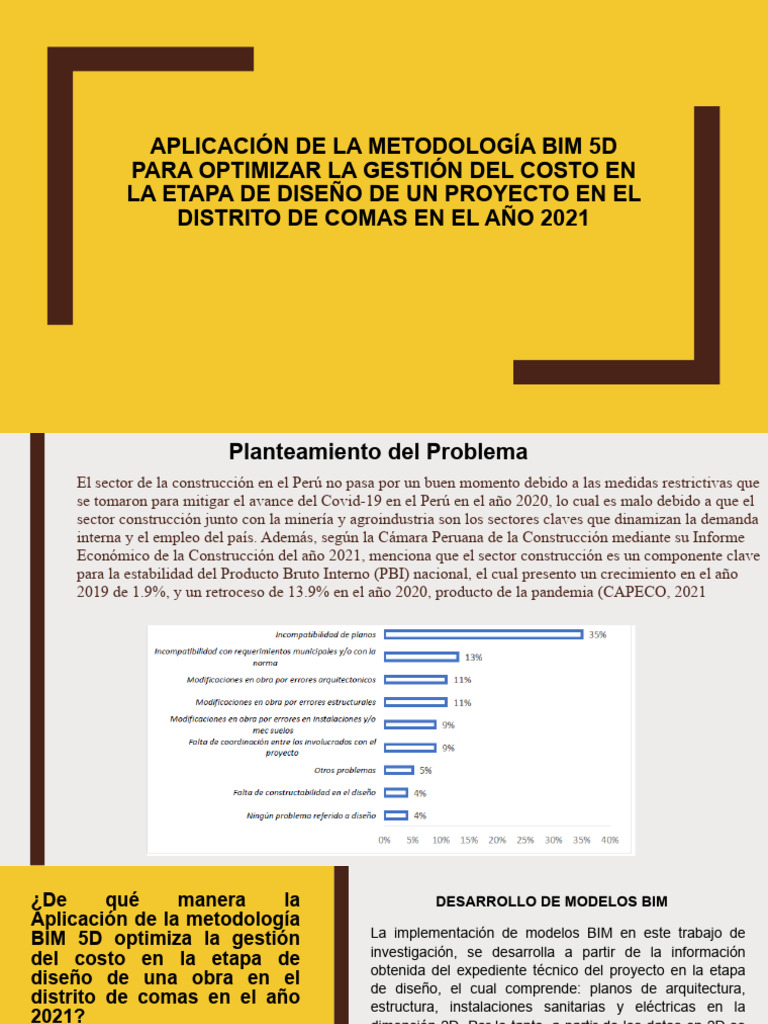 Aplicación de La Metodología Bim 5D para Optimizar | PDF | Autodesk ...