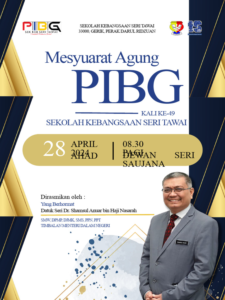 Buku Program Mesyuarat Pibg (Sumbangan CG Amy Syikin) | PDF