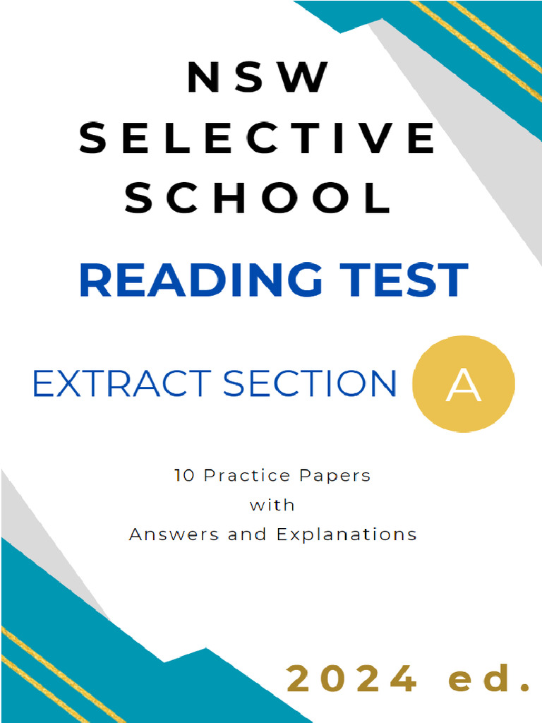 Selective School Test Extract Section | PDF | Artificial Intelligence ...