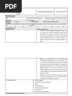 Actividades de OVP para Décimo Grado | PDF