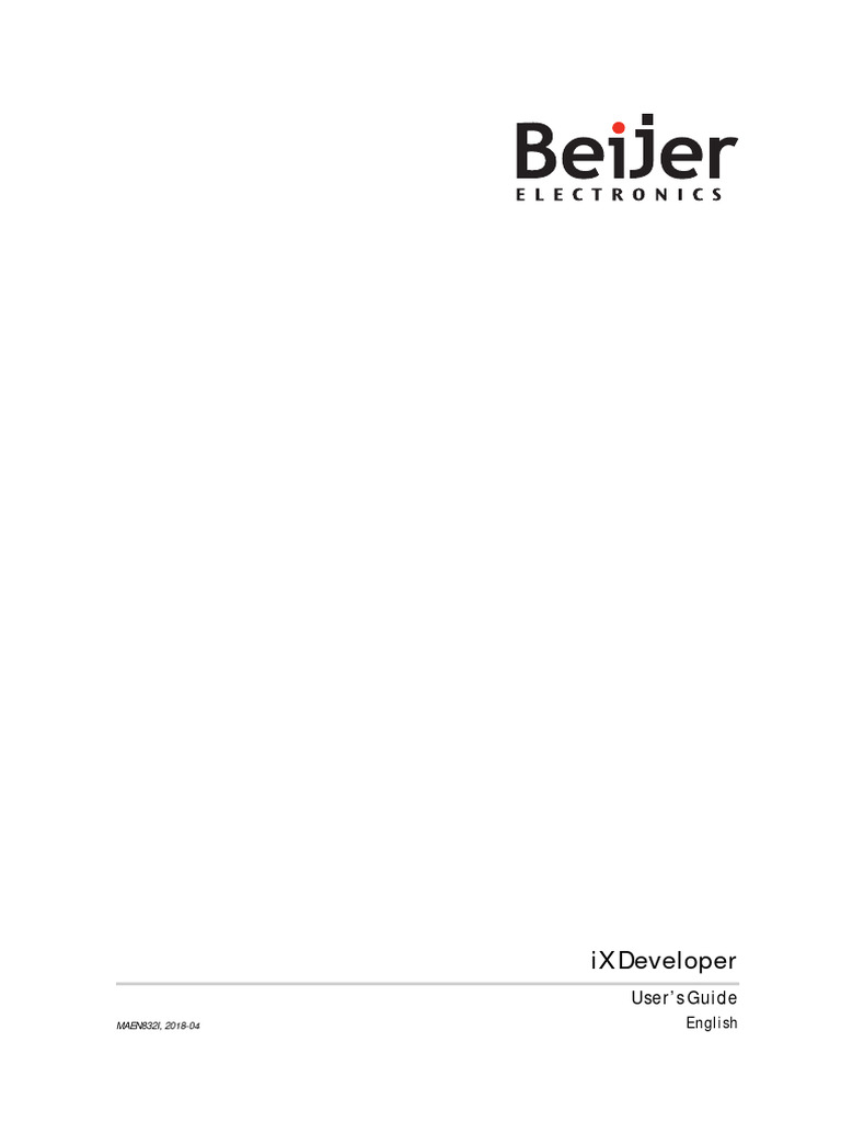 IX Developer - User Guide - Abr18 | PDF | Personal Computers | Computing