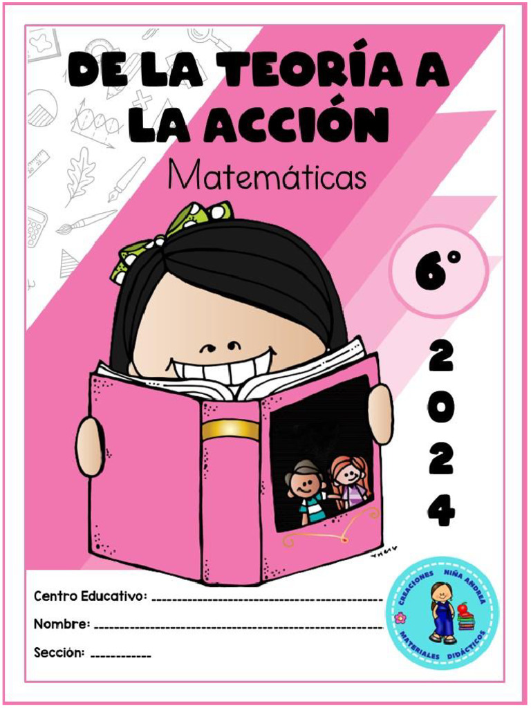 6° - Matemáticas - Librito-Abril | PDF | Volumen | Litro