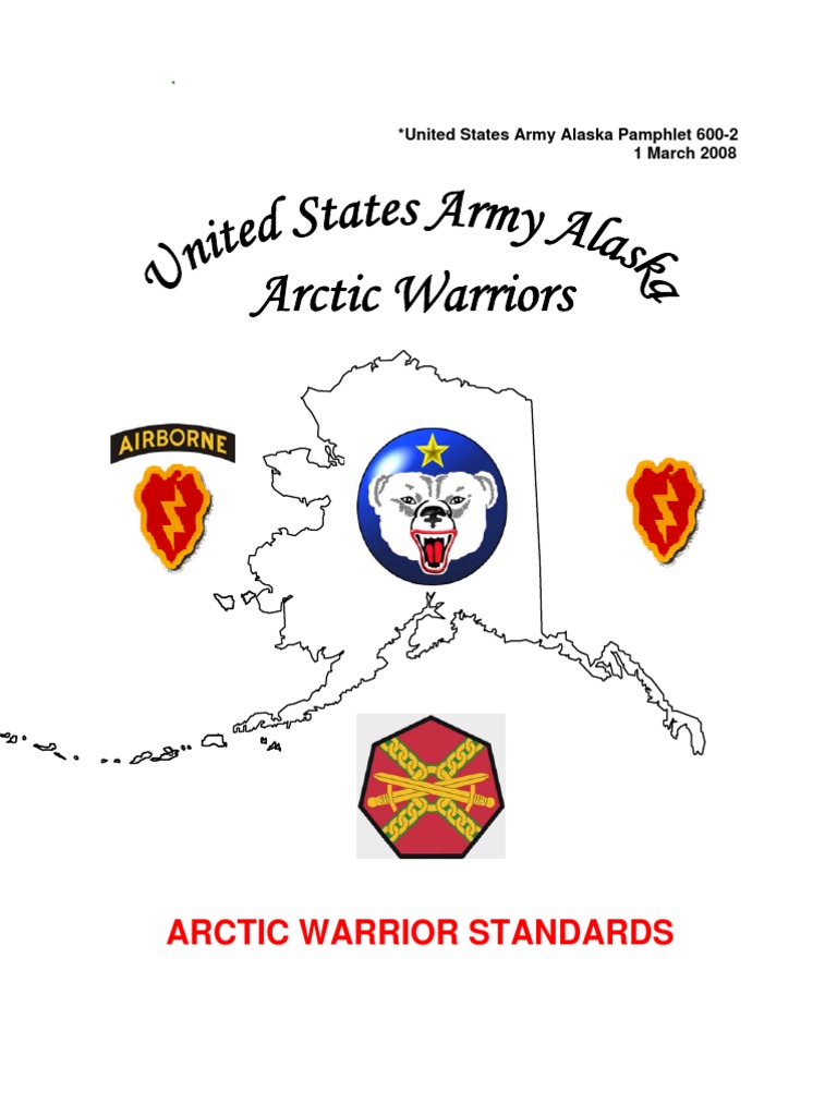 USARAK Handbook Standards Arctic Warriors | PDF | Military Organization ...