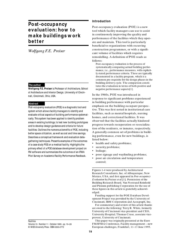 How To Make Buildings Work Better WOLFGA | PDF | Databases