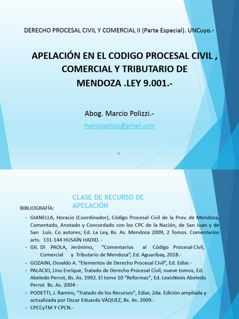 Recurso de Apelación | PDF | Apelación | Sentencia (ley)