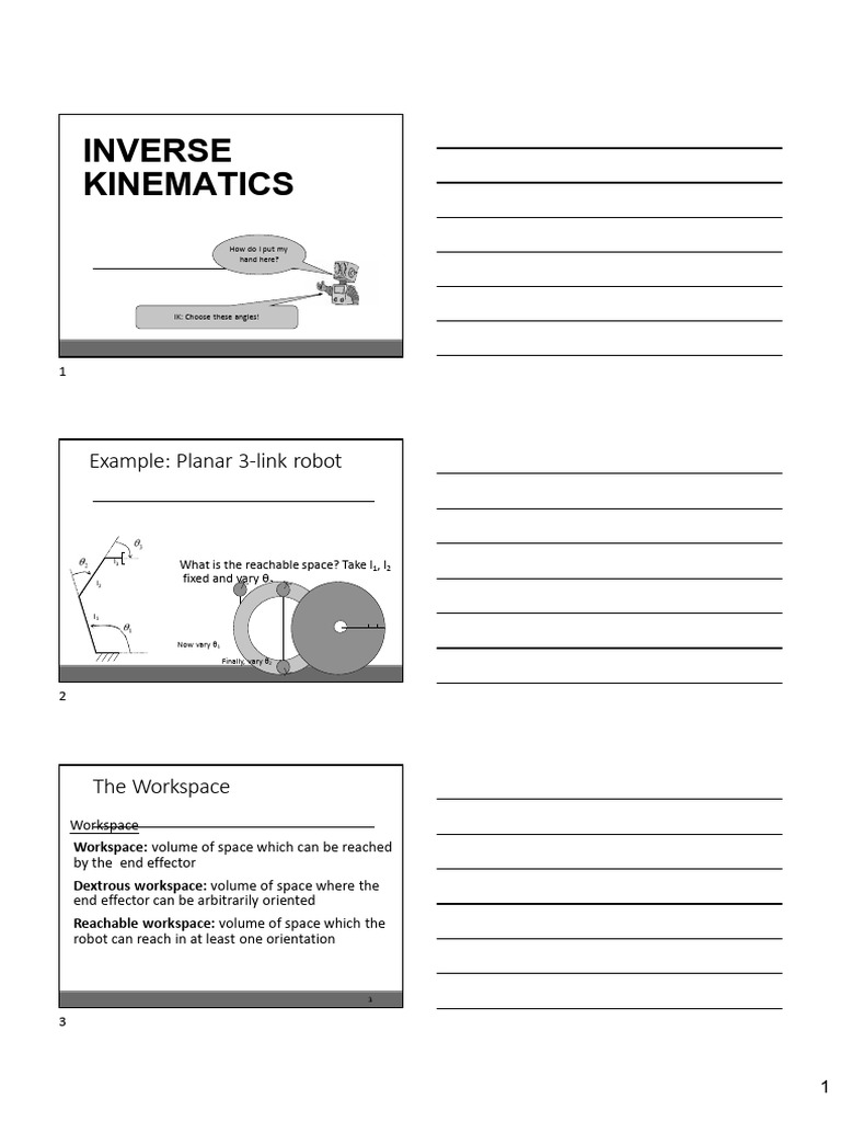 C2-Inverse Kinematics-1 AMP - Compatibility Mode | PDF | Matrix ...