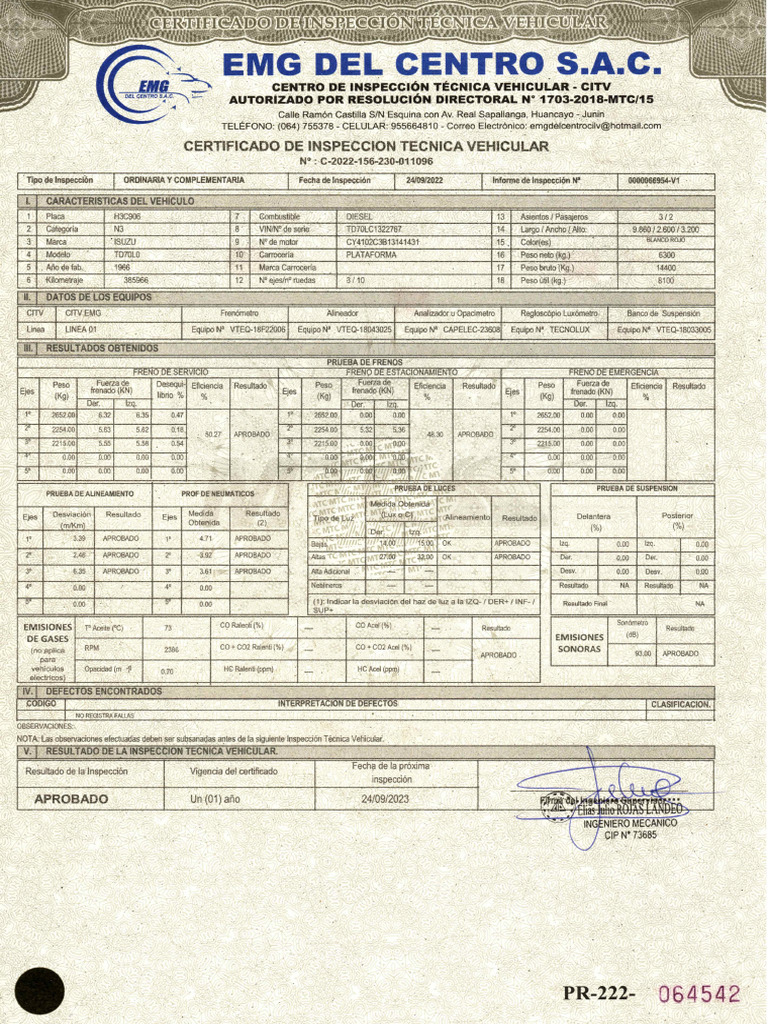 Revision Tecnica H3C-906 | PDF