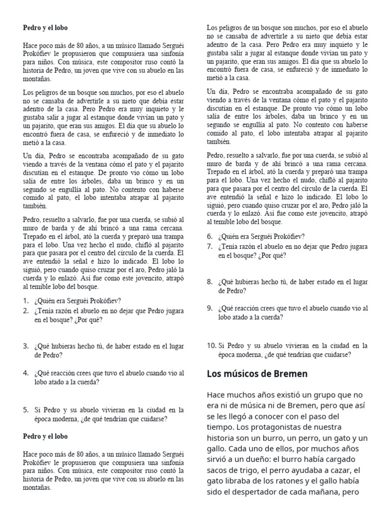 Comprension Lectora Actividad para Empezar Bien El Dia | PDF | Arte