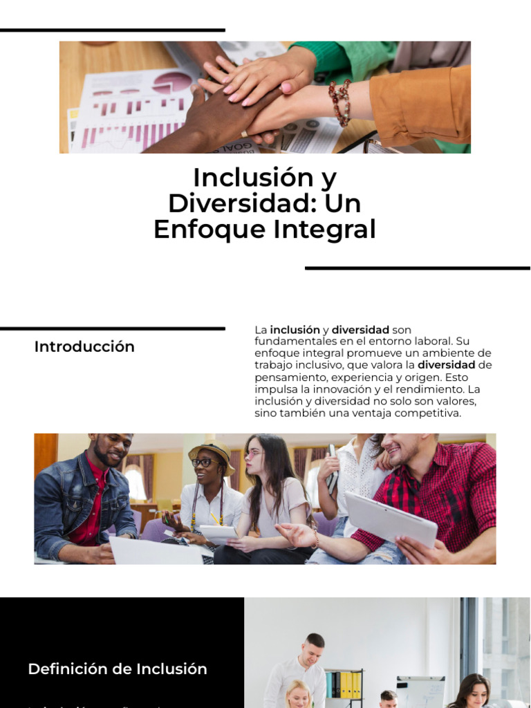 Enfoque Inclusivo o de Atencion A La Diversidad | PDF | Inclusión ...