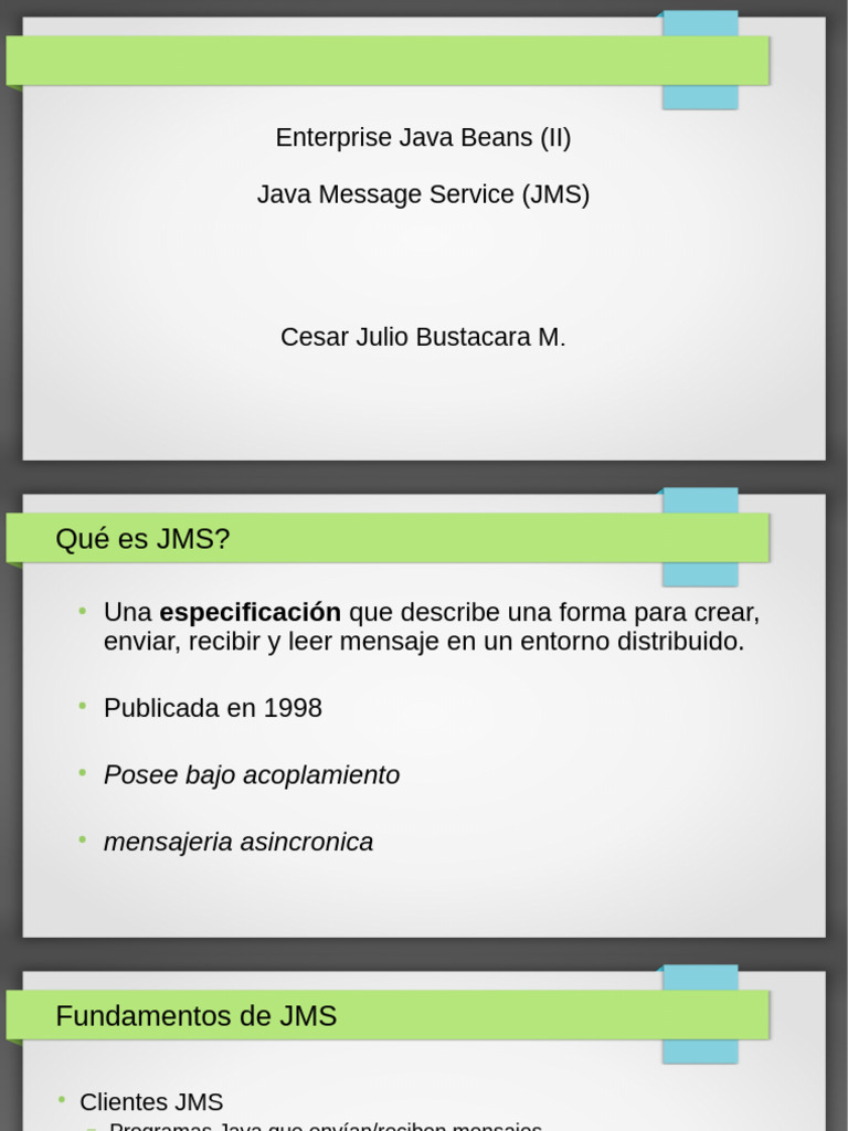 Clase-No.3a Enterprise JavaBeans | PDF | Red de arquitectura ...
