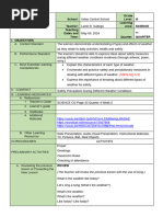 3rd Grade Lesson Plan - Weather | PDF | Lesson Plan | Science