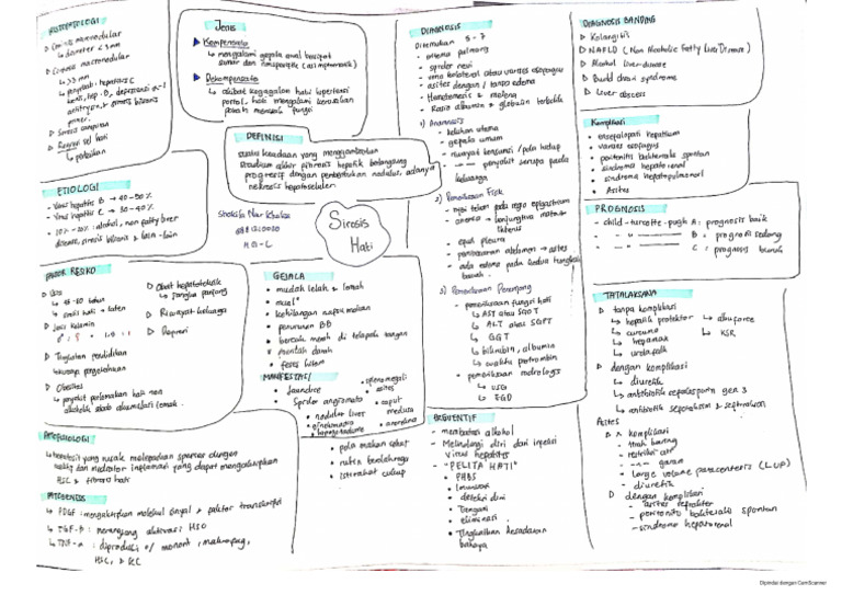 Mindmap PBL 4 GASTRO | PDF
