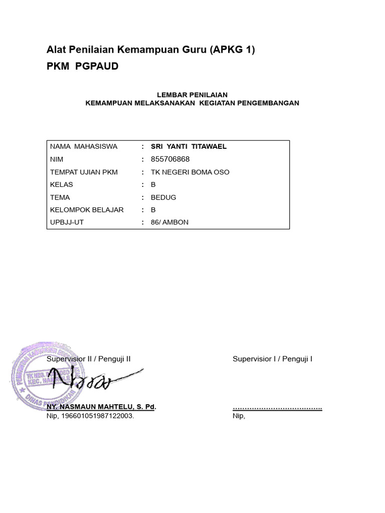 RPPH 6-7 - Compressed | PDF | Karier & Perkembangan