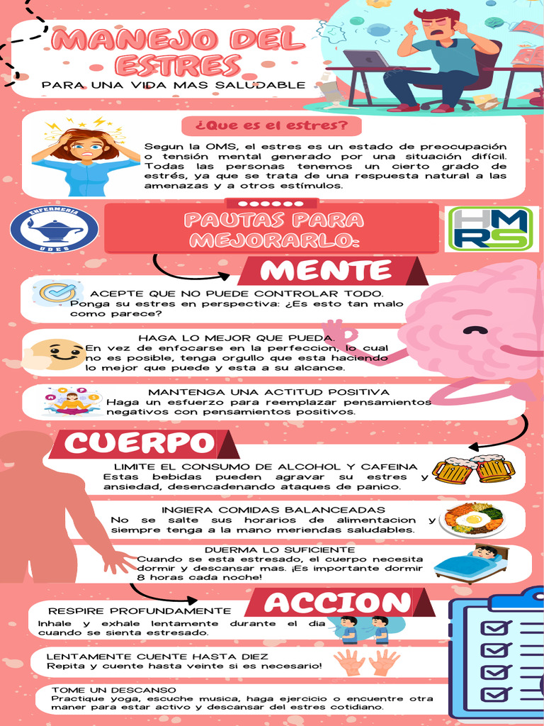Manejo del Estrés para una Vida Saludable | PDF