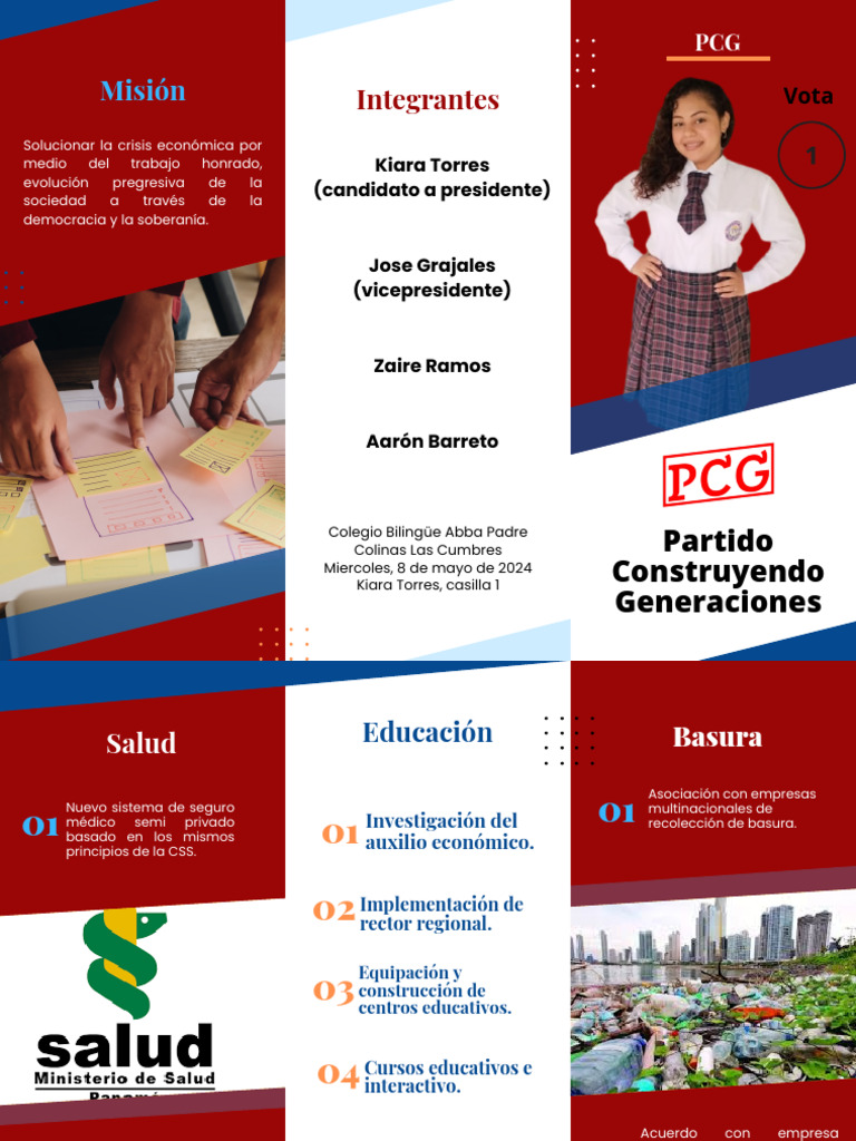 Tríptico mini proyecto Kiria | PDF