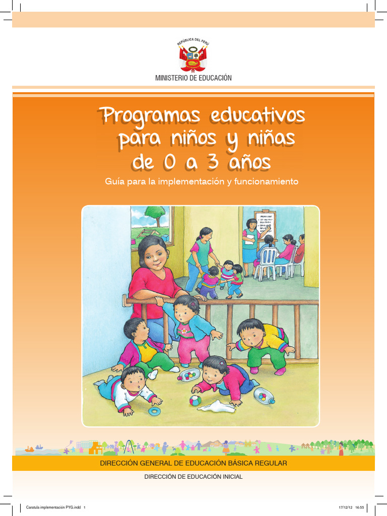 2 Programas Educativos Ninos 0 3 GUIA IMPLEMENTACION FUNCIONAMIENTO | PDF | Libertad | Libertad ...