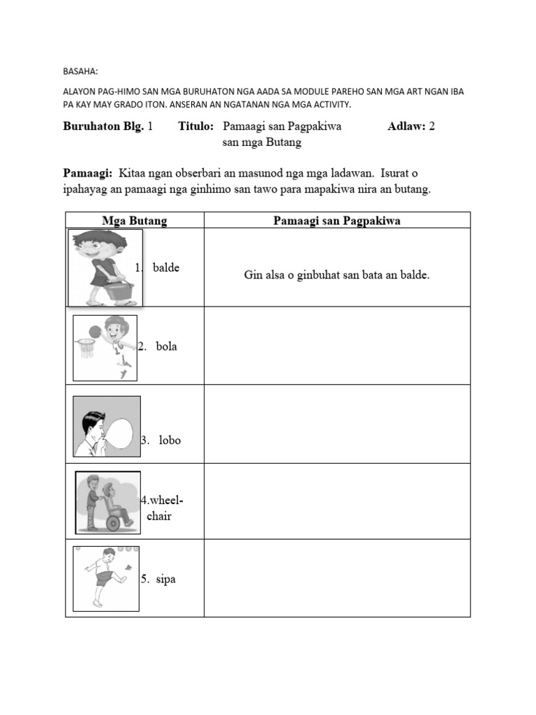 BASAHA | PDF