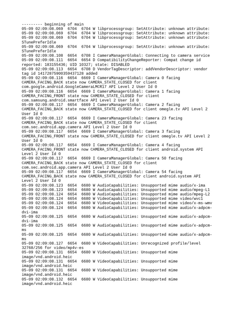 Logcat 1715195348042 | PDF | Computing Platforms | Computing