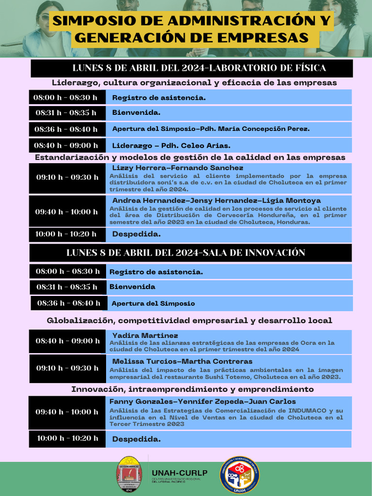 Cartel Simposio | PDF | Pensamiento sistémico | Sector privado