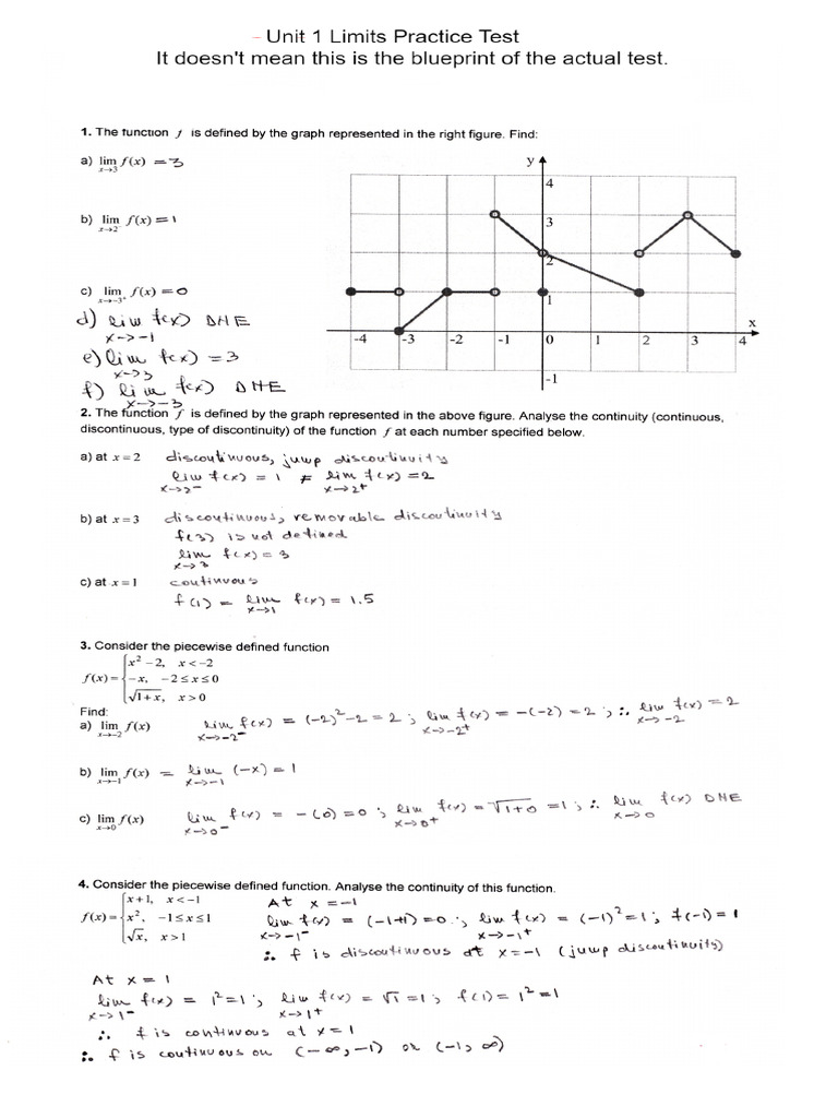 Unit 1 Practice Test | PDF