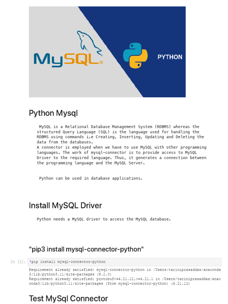 PMYSQL | PDF | My Sql | Databases