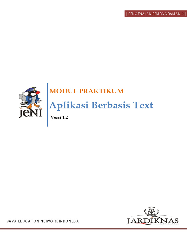 2.4 Aplikasi Berbasis Teks | PDF | Filename | Software Engineering