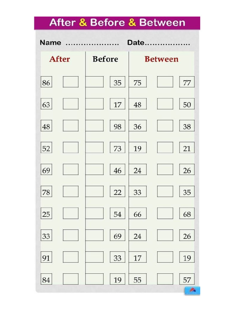 Before Between After | PDF