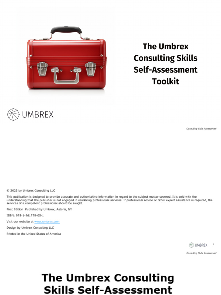 Consulting-Skills-Self-Assessment-1st-Edition | PDF | Statistics | Data Analysis