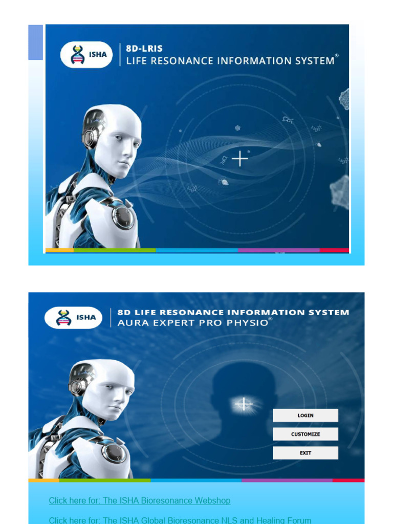 Isha Bioresonance 8D Lris Users Training Manual 2023 | PDF | Stress ...