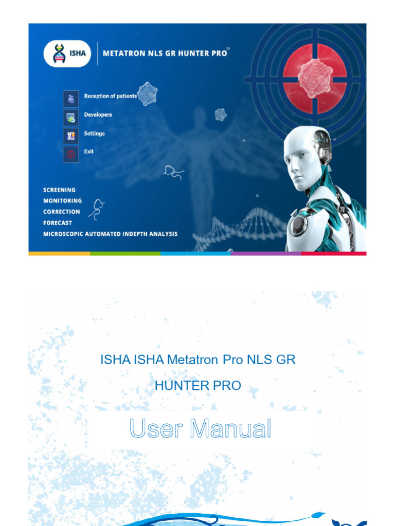 Isha Metatron Hunter GR Pro - User Manual - Training - 2023 - English Uk | PDF | Electromagnetic ...