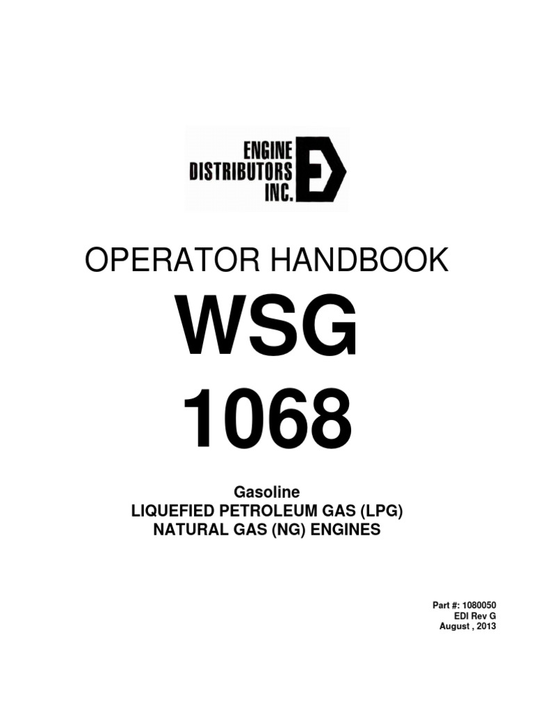Manual Motor Ford V10 WSG 1068 | PDF | Motor Oil | Gasoline