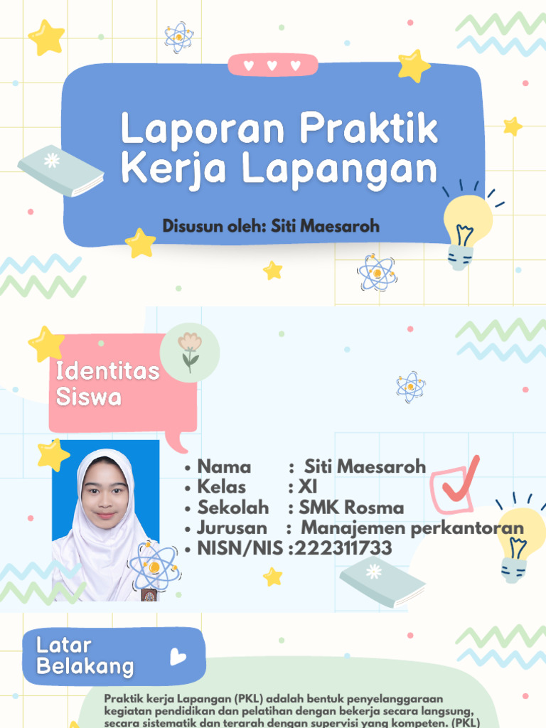 Praktik Kerja Lapangan Siti Maesaroh | PDF | Karier & Perkembangan
