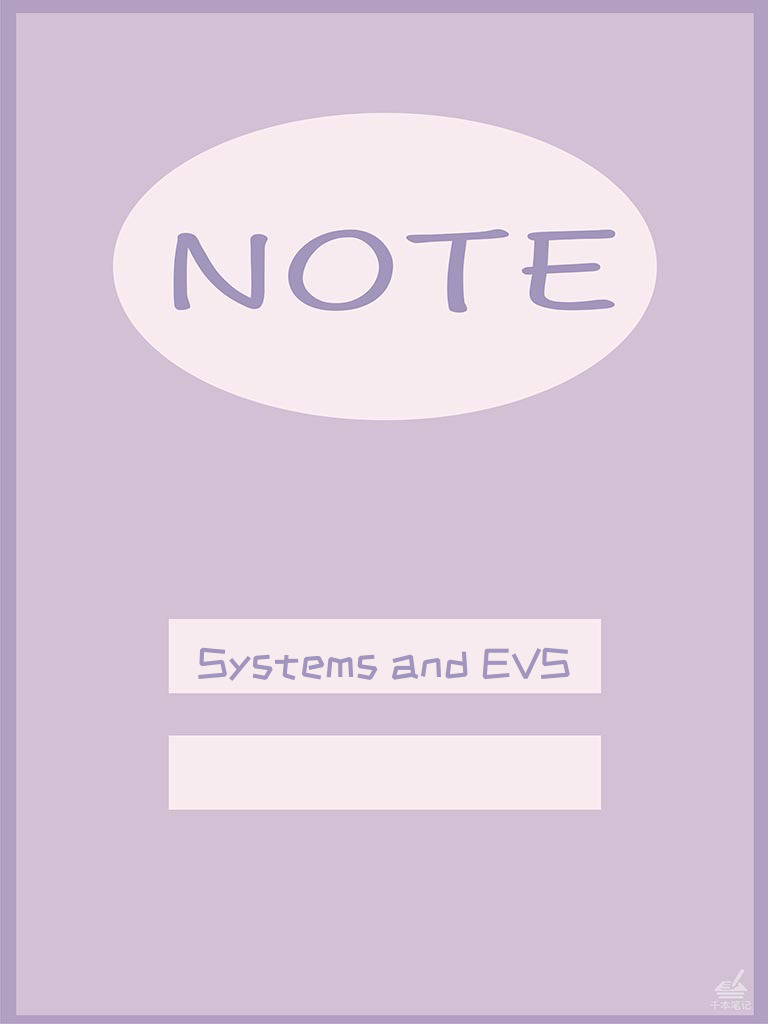 Systems and EVS, A Summary | PDF | Environmental Movement | Natural Environment