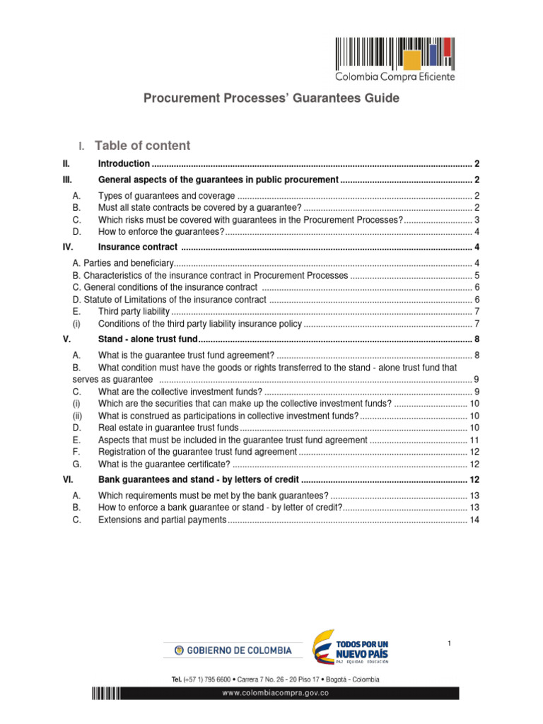 Bank Guarantee in Procurement | PDF | Insurance | Guarantee