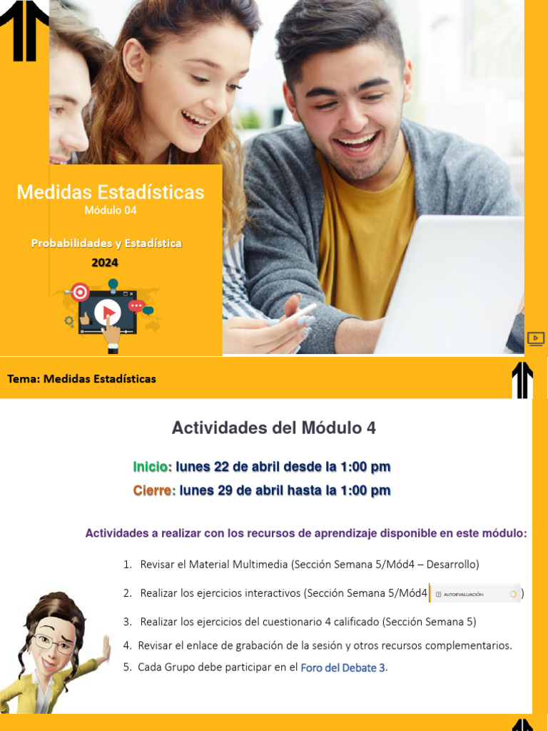 Sem5 Módulo4 SC | PDF | Modo (Estadísticas) | Oblicuidad